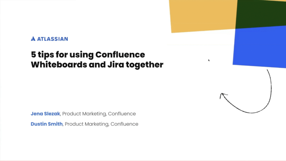 5 tips for using Confluence Whiteboards + Jira together